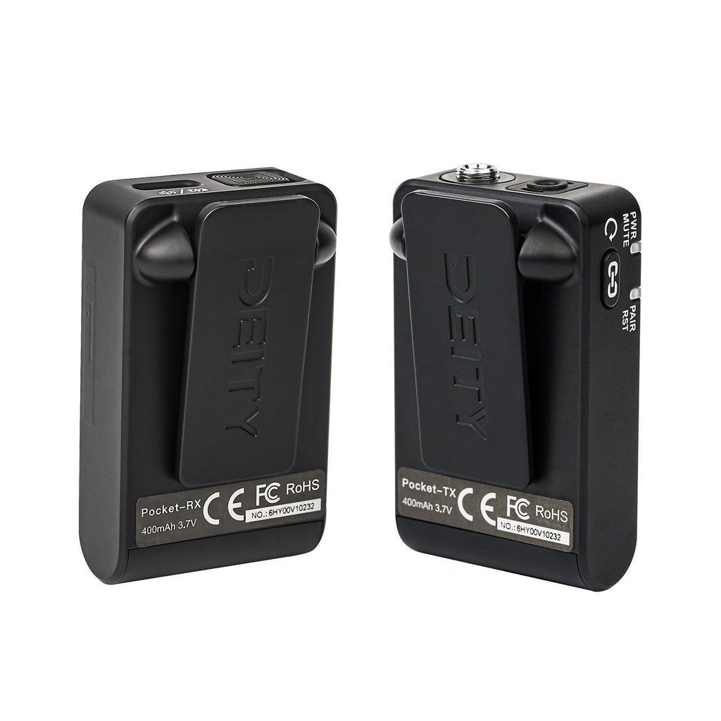 Deity Pocket Wireless, 2,4 GHz Wireless-Mikrofonsystem – Pergear-DE